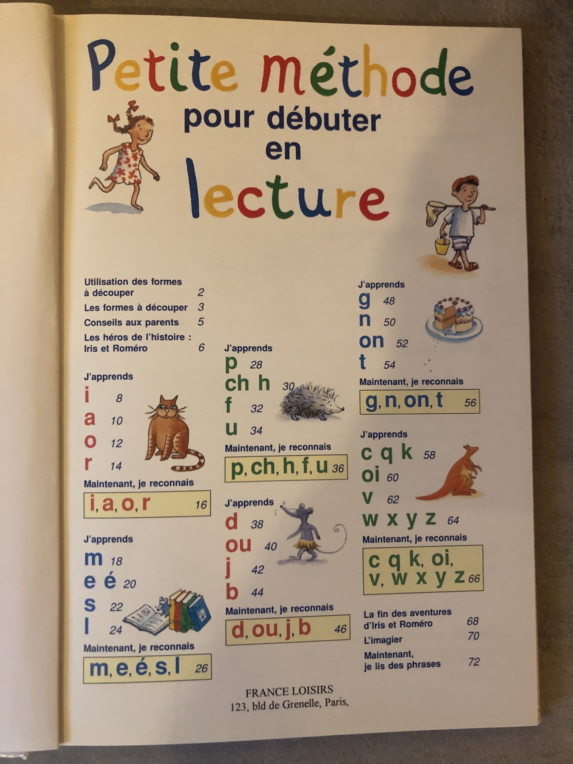 Livre occasion Suisse Petite méthode pour débuter en lecture Livre occasion Suisse Petite méthode pour débuter en lecture