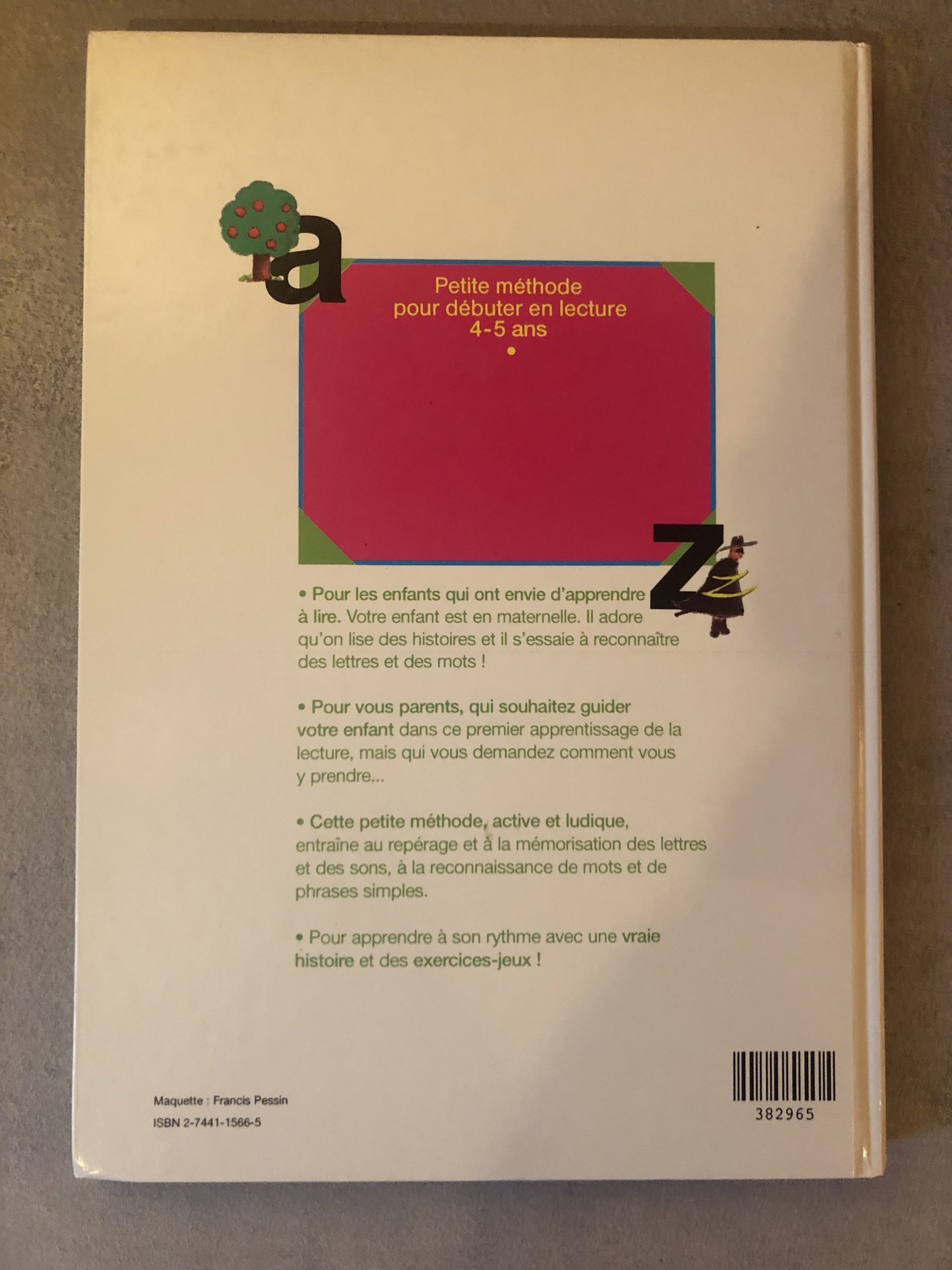 Livre occasion Suisse Petite méthode pour débuter en lecture Livre occasion Suisse Petite méthode pour débuter en lecture